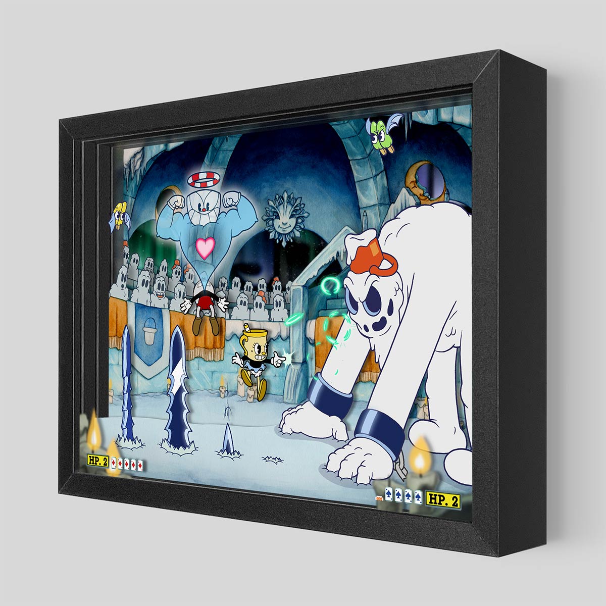 Mortimer Freeze Shadowbox Art | Artovision