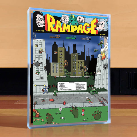 Rampage Arcade Desktop Art | Artovision