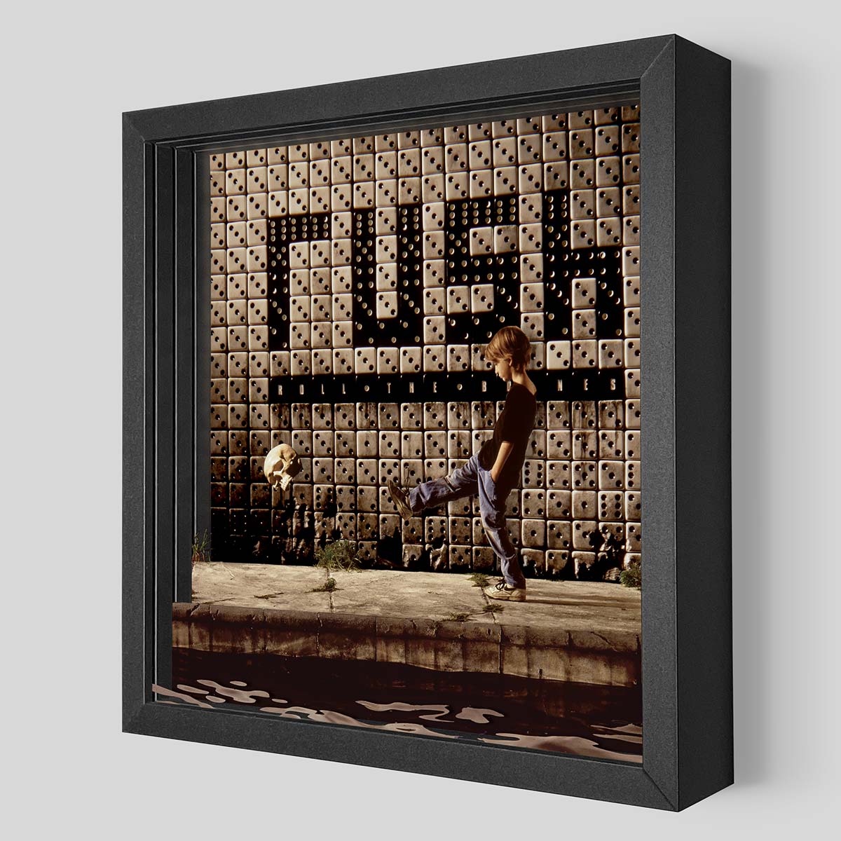 Rush Roll the Bones Shadowbox Art | Artovision