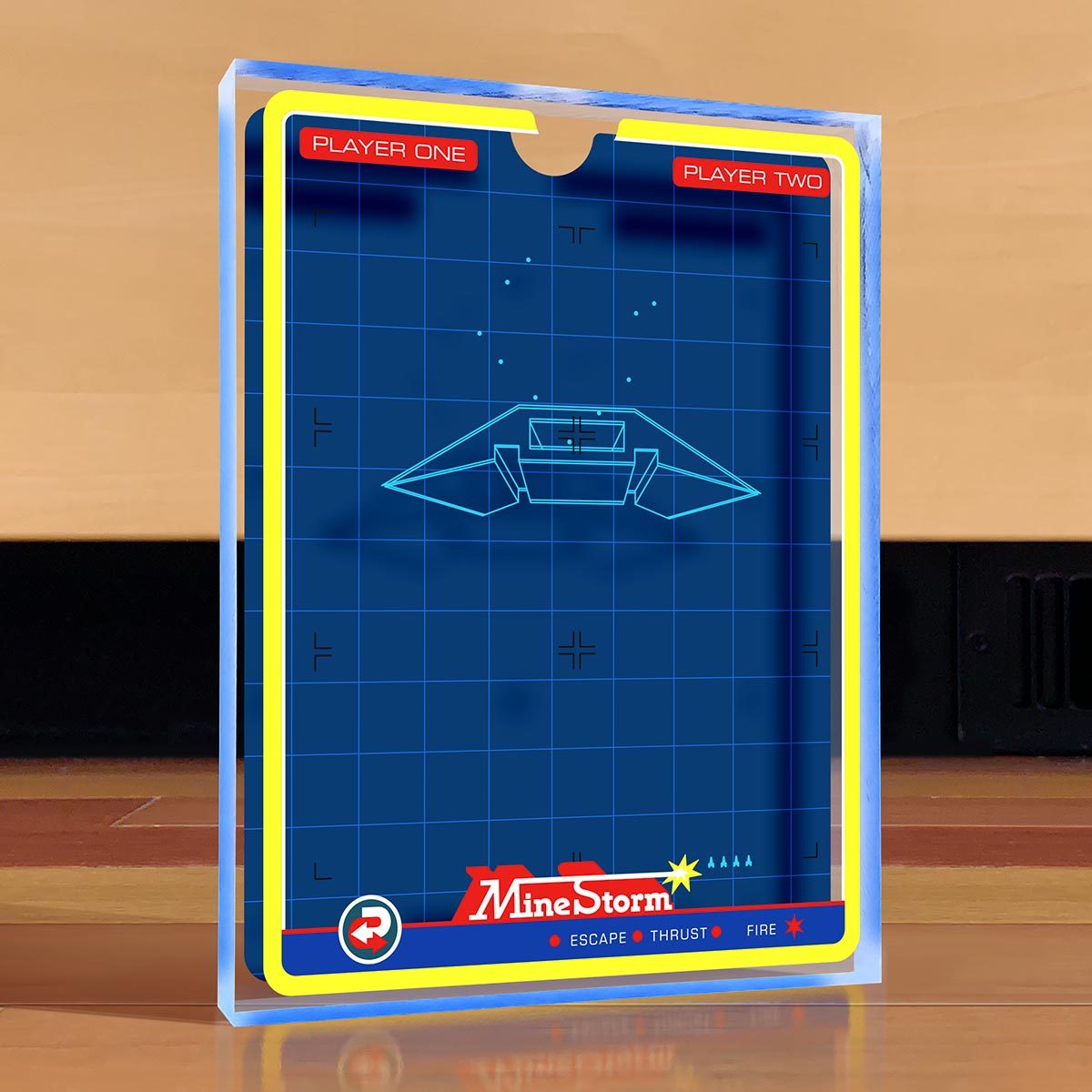 Vectrex Mine Storm Desktop Art | Artovision